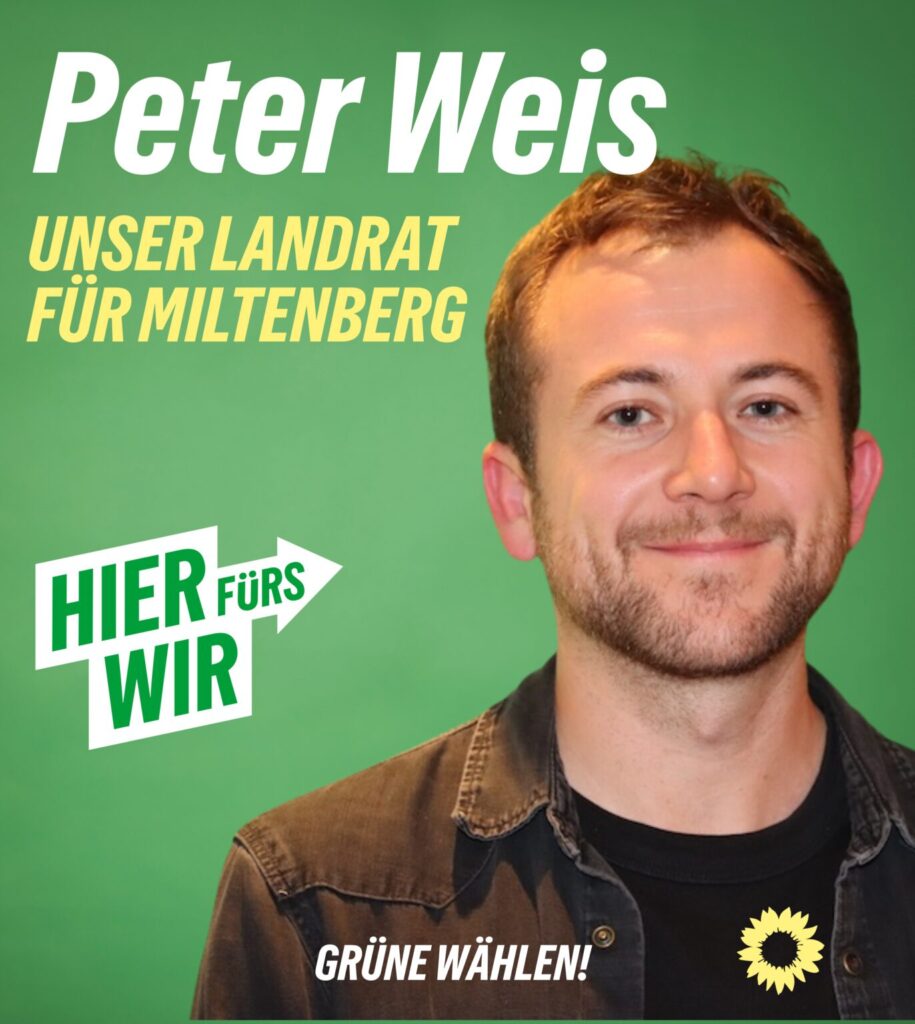 Wahl zum Landratskandidaten der Grünen – Peter Weis